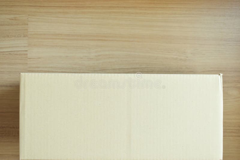 Brown Box Packaging for Shipping, Paper Texture Stock Image - Image of ...