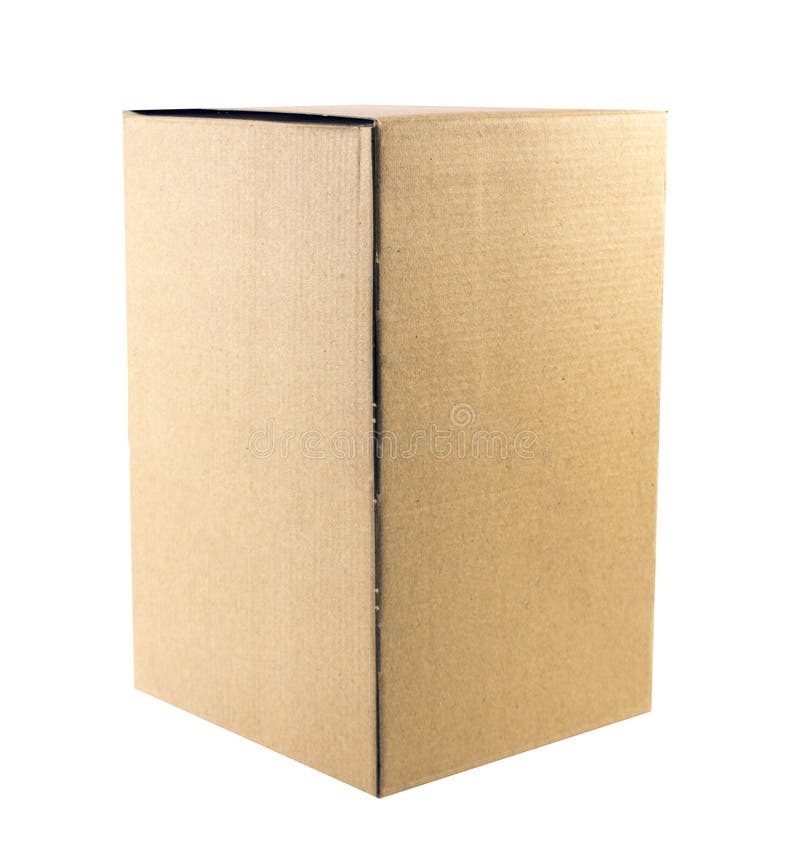 Brown boxe recycle stock photo. Image of isolated, fragile - 47699928