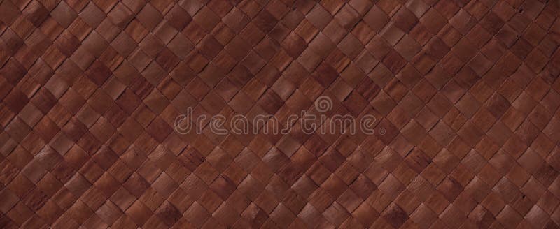 Brown Braided Reed Texture Background Stock Photo - Image of material ...