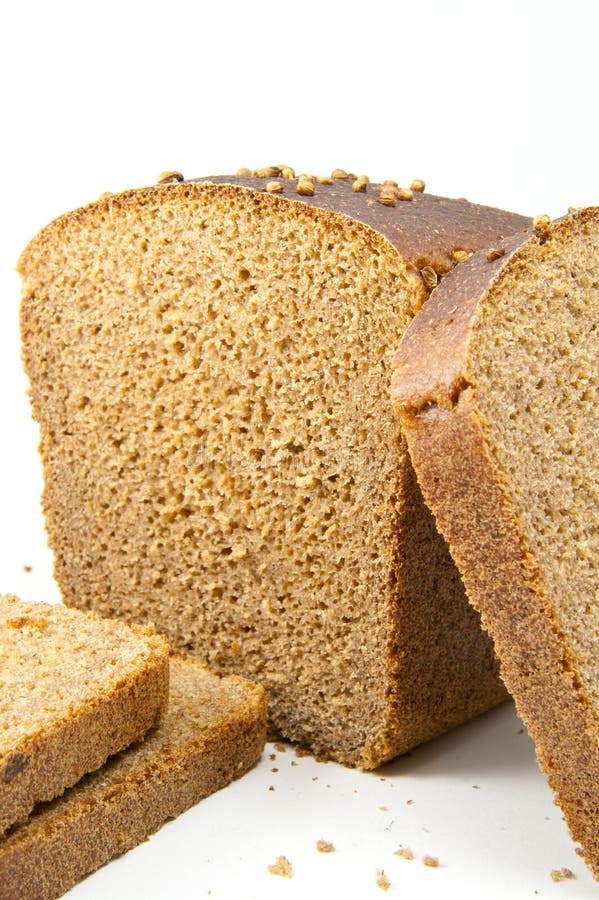 Brown bread stock image. Image of organic, baked, bread - 12012343