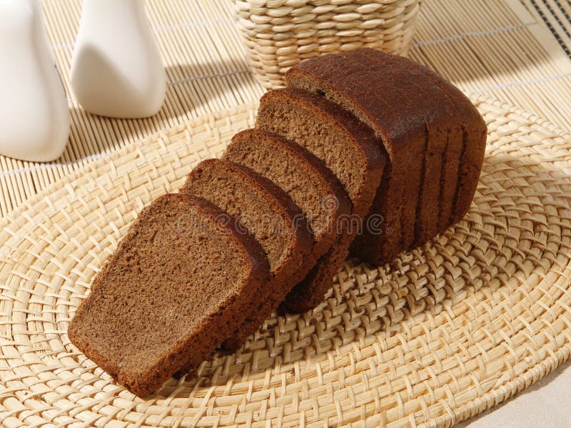 Brown bread stock photo. Image of breakfast, loaf, bakery - 18575808