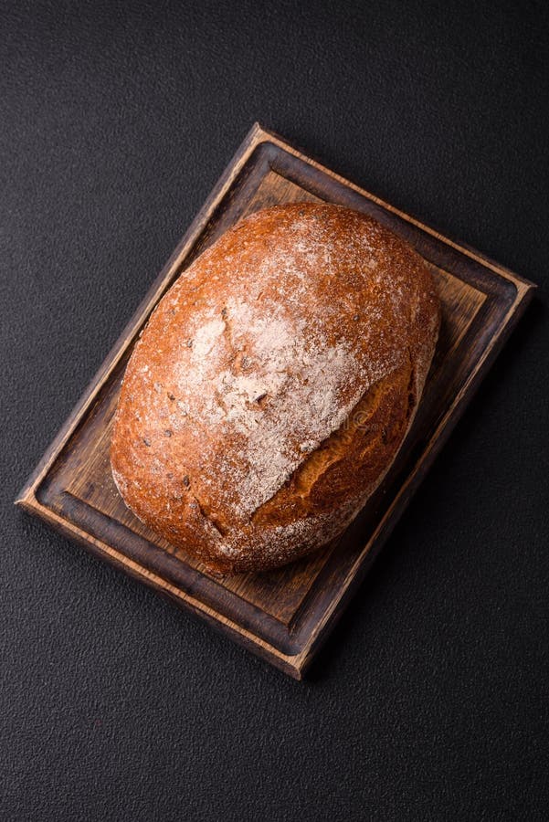 Brown Bread with Seeds and Grains for Sandwiches Stock Photo - Image of ...