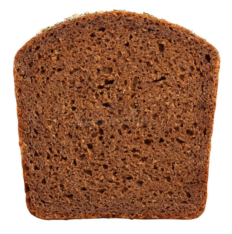 Brown bread stock image. Image of bread, closeup, cutout - 105086443