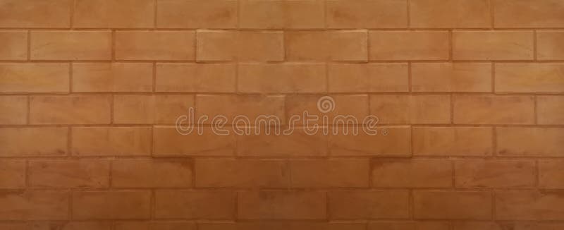 Brown Brick Block Wall Show Pattern Stack Block Rough Surface Texture ...