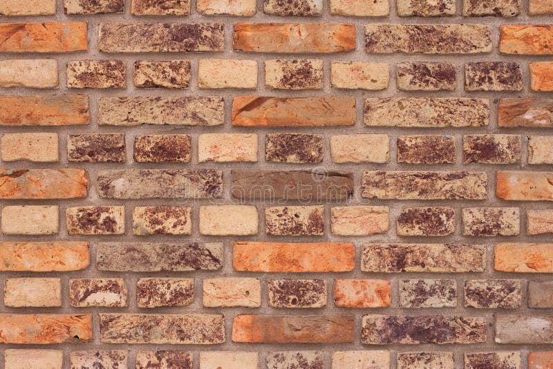 Brown brick wall stock photo. Image of material, build - 16745042