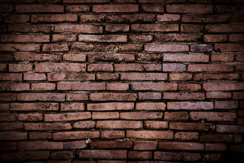 Brown Brick Wall stock image. Image of strength, architecture - 43664869