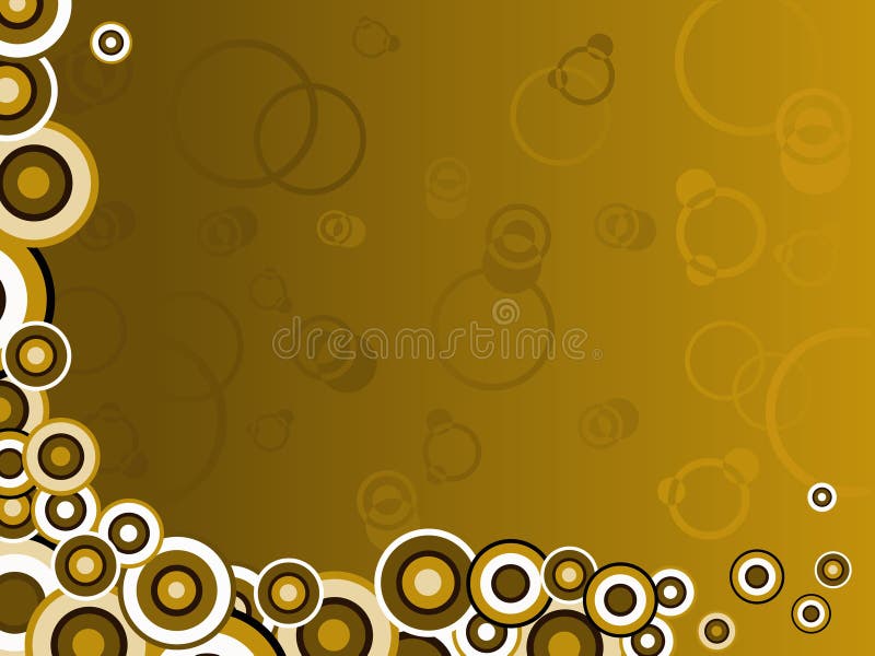 Brown Bubbles stock vector. Illustration of backdrop, digital - 2802889