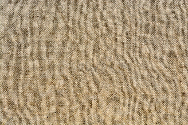 Brown Burlap Fabric Texture Stock Image - Image of textile, material ...