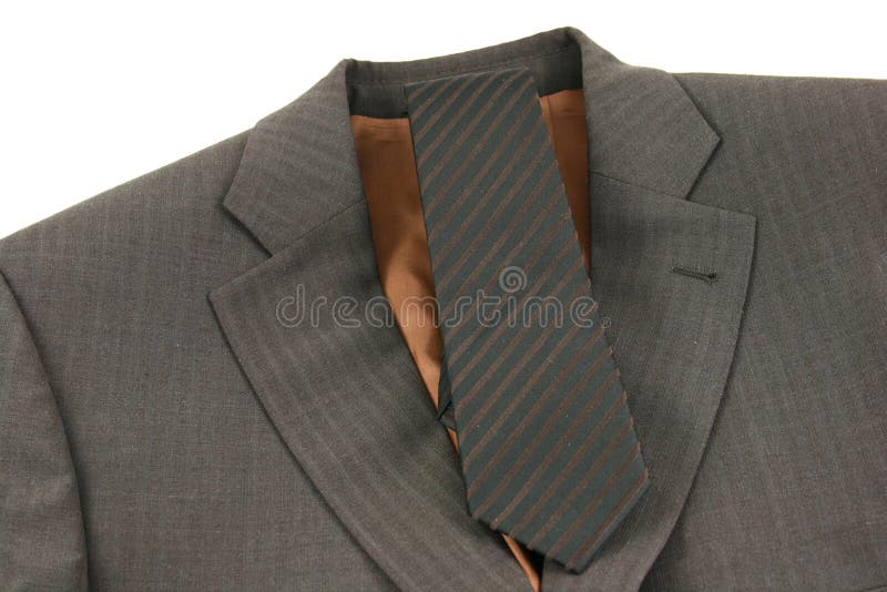 Brown business costume stock image. Image of close, accessorie - 5521843
