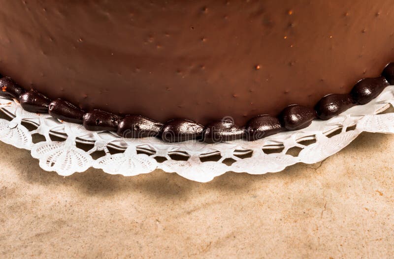 Brown cake texture stock image. Image of frosting, flow - 24657353