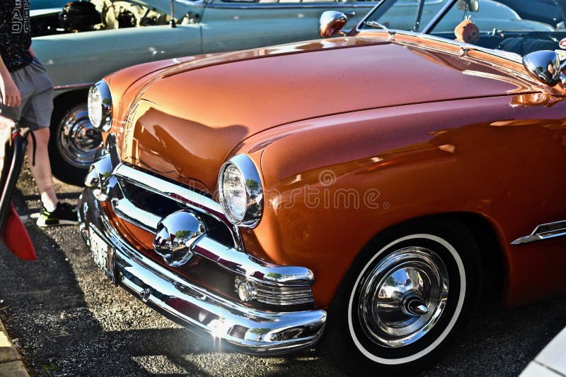 Brown Car during the Downers Grove Car Show - Friday Night Lights ...