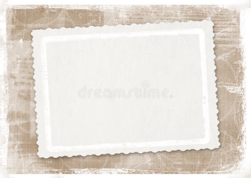 Brown card stock illustration. Illustration of anniversary - 10472643