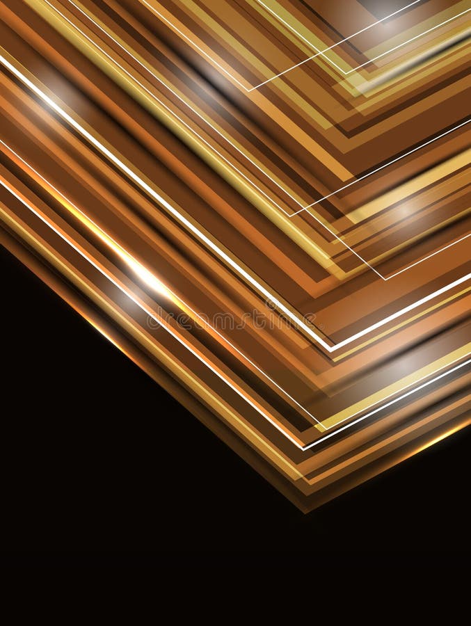 Brown_card stock vector. Illustration of corporate, perspective - 25080014