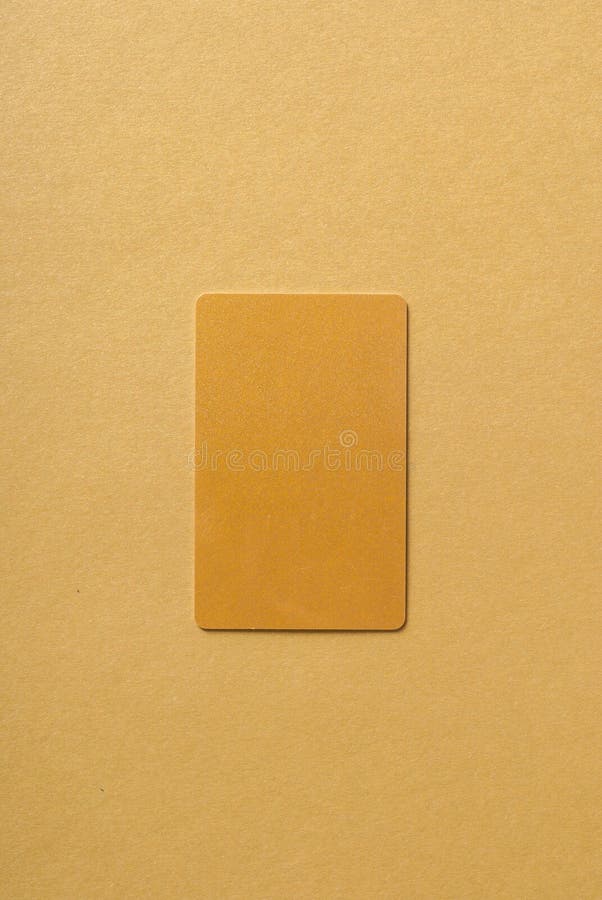 Brown card on desk stock photo. Image of contact, board - 73320842
