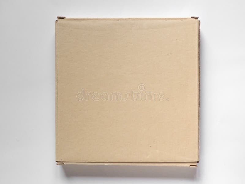 Brown cardboard box stock photo. Image of brown, parcel - 218169230