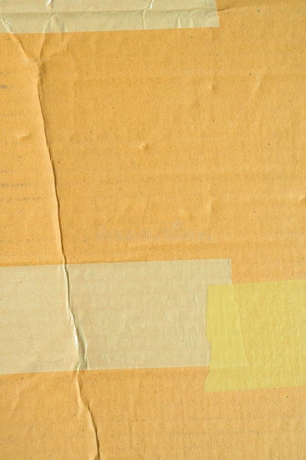 Brown Cardboard Box, Paper Texture Background Stock Photo - Image of ...
