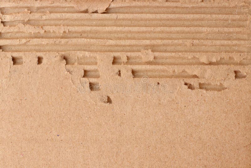 Brown Cardboard Sheet Abstract Background, Texture of Torn and Decayed ...