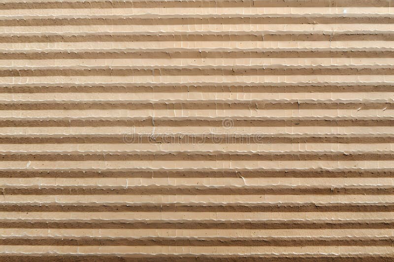 Brown Cardboard Texture with Horizontal Lines Stock Illustration ...