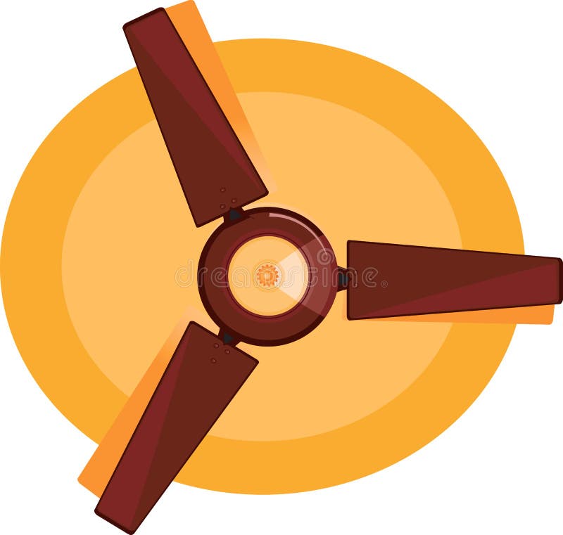Image of ceiling fan stock illustration. Illustration of sketch - 36379848