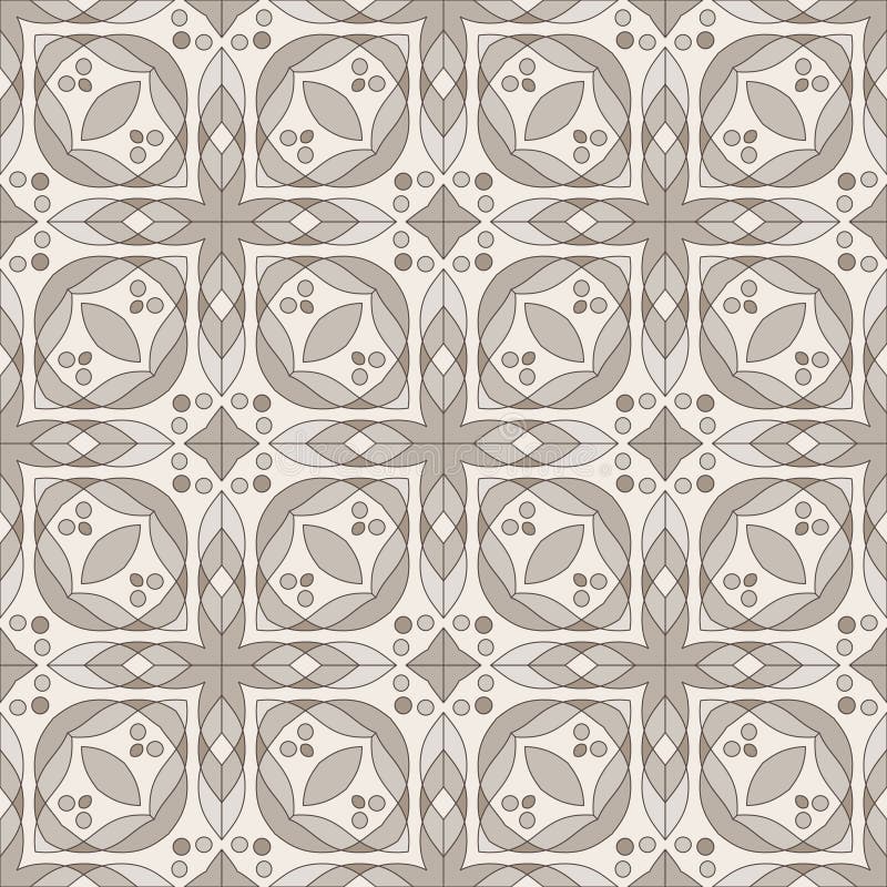 Brown ceramic tile stock vector. Illustration of background - 58506933