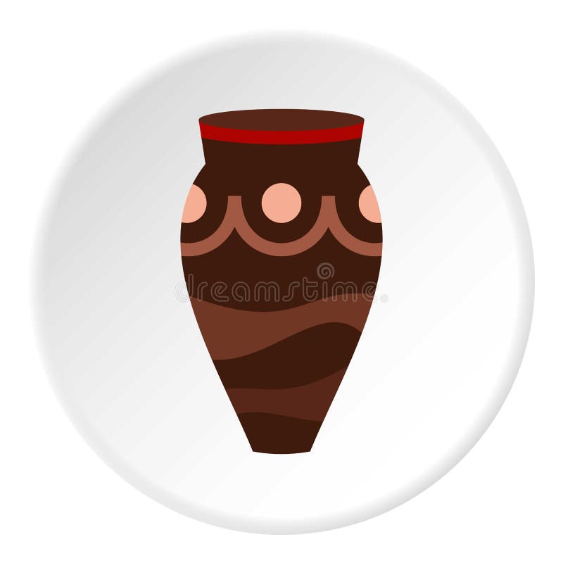 Ceramic Vase Icon, Simple Style Stock Vector - Illustration of craft ...