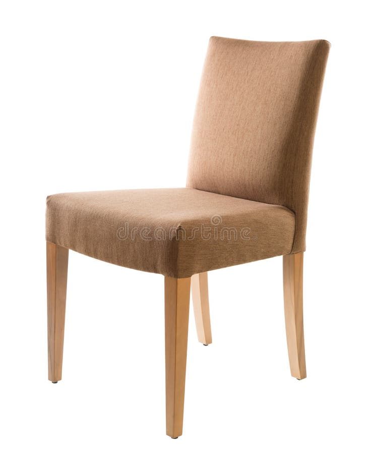 Brown Chair on Wood Tile Floor Stock Image - Image of portrait, tile ...