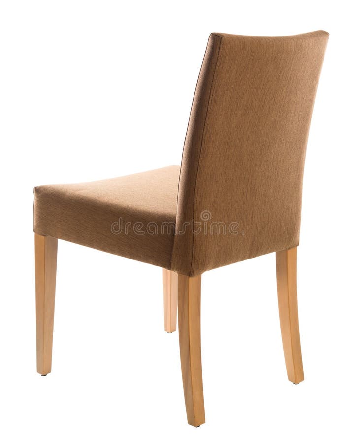 Brown Chair on Wood Tile Floor Stock Image - Image of portrait, tile ...