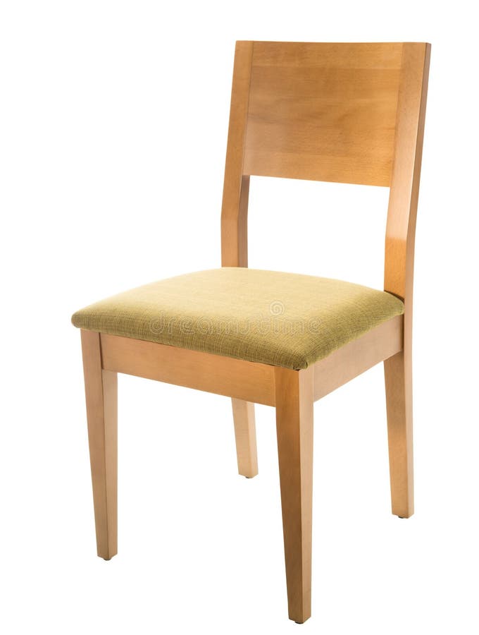 Brown Chair on Wood Tile Floor Stock Image - Image of portrait, tile ...