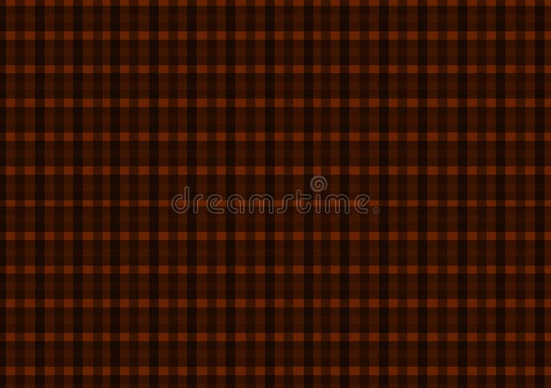 Brown Checkered Pattern Print Design Stock Illustration - Illustration ...