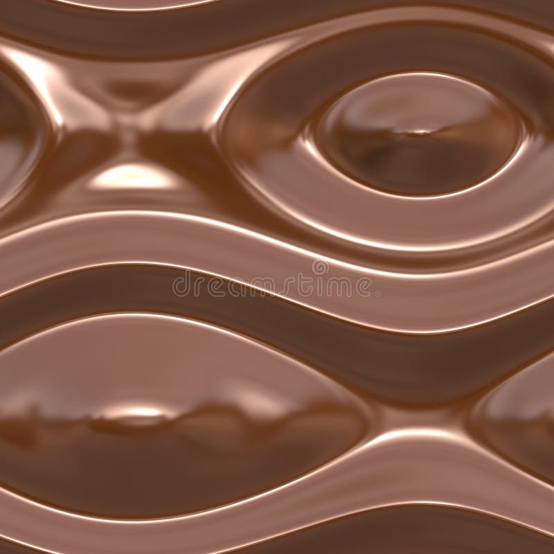 Brown Chocolate Ceramic Plastic Bulge Ovals Texture Seamless Stock ...