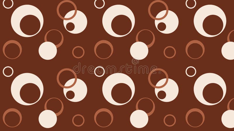 Brown Circle Border stock vector. Illustration of circles - 2750130