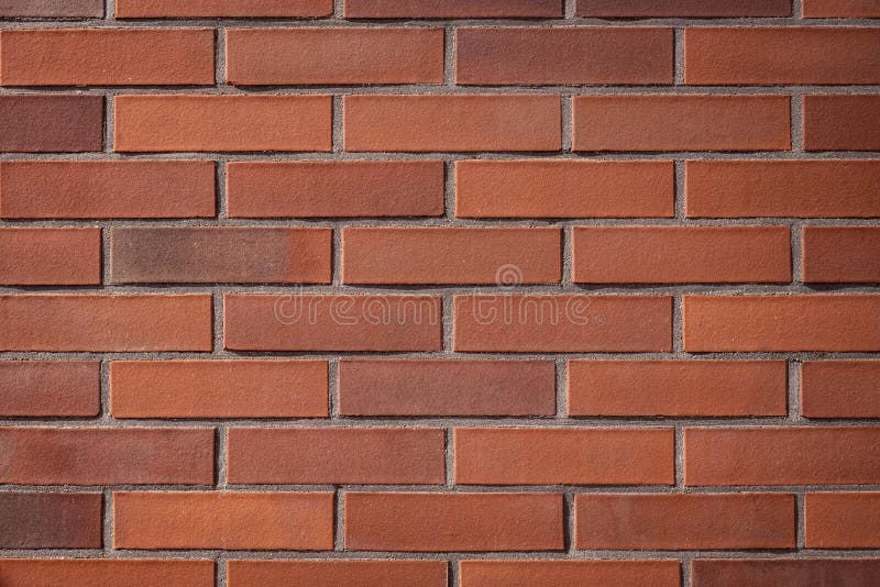 Brown Clinker Tiles Brick, Vignette. Stock Image - Image of brick ...