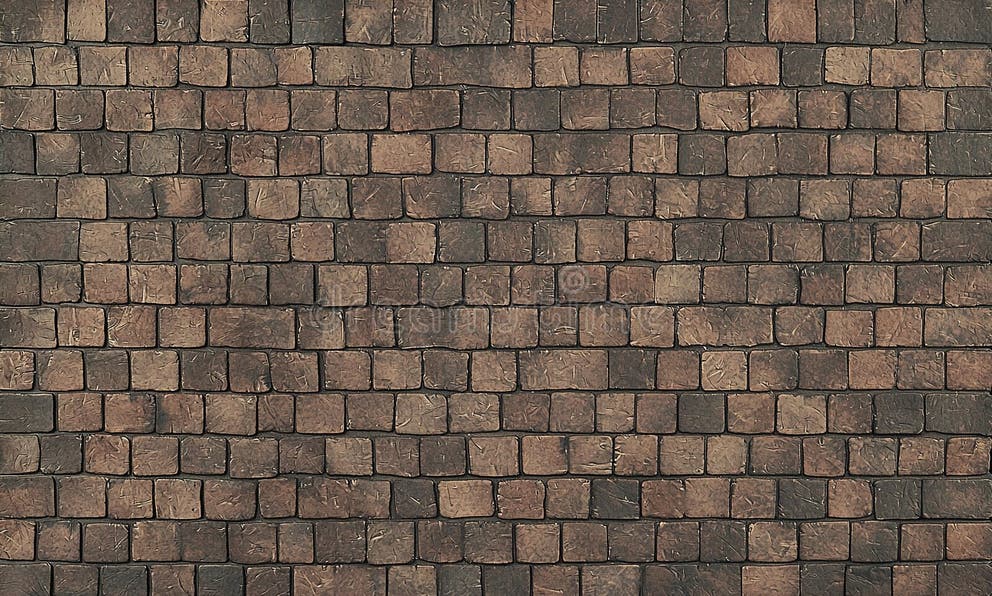 Brown Cobblestone Pavement Texture Background for Design Projects Stock ...