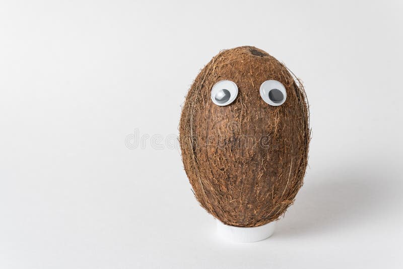 Funny coconut background stock photo. Image of meadow - 13629406