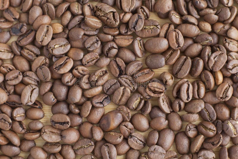 Brown coffee grains stock image. Image of texture, bean - 49506589