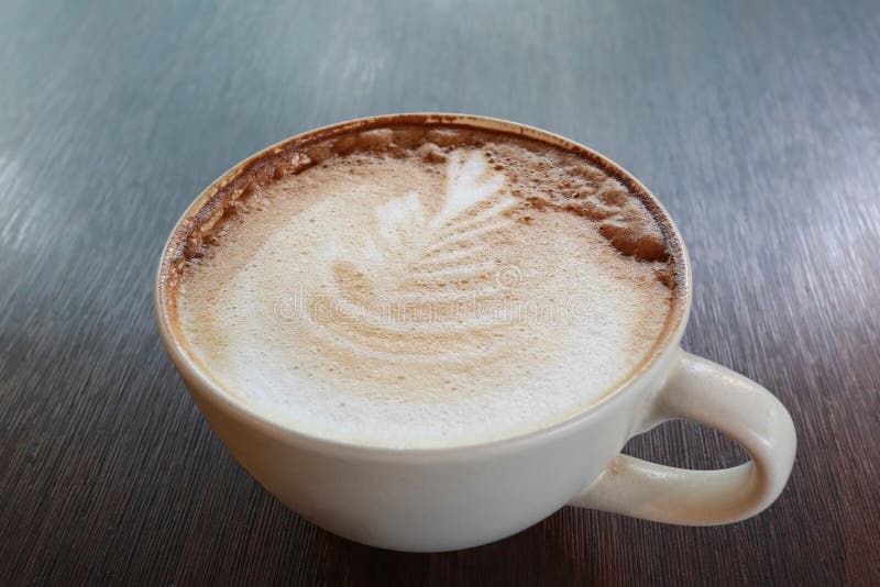 Brown coffee mug. stock photo. Image of espresso, grain - 95373090