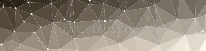 Brown Color Abstract Color Low-Polygones Generative Art Background ...