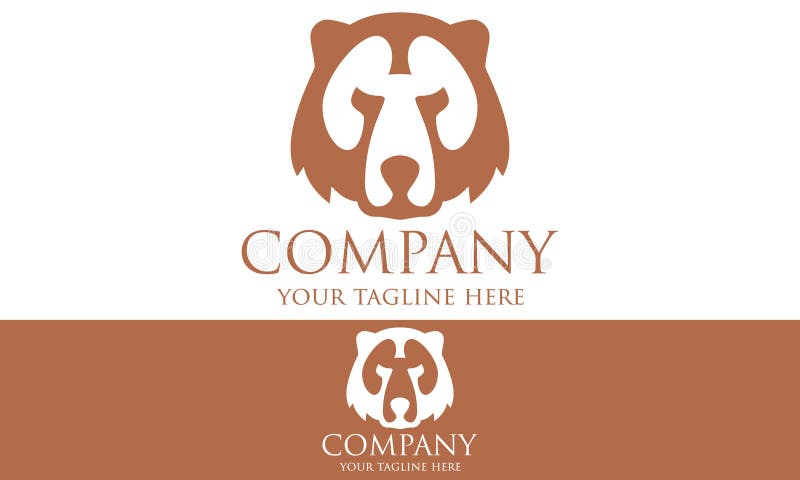 Brown Color Camera Beautiful Bird Logo Design Stock Illustration ...