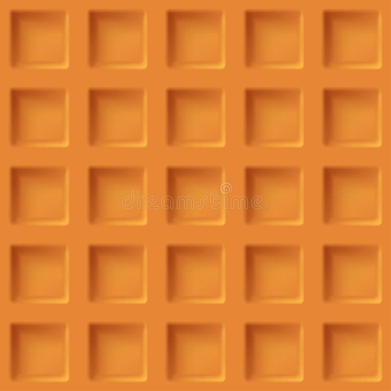 A Brown Color Belgian Wafer Seamless Backdrop Stock Vector ...