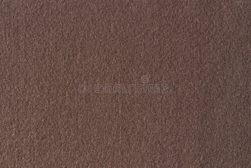 Brown Color Felt Textile Fabric Material Texture Background. Abstract ...