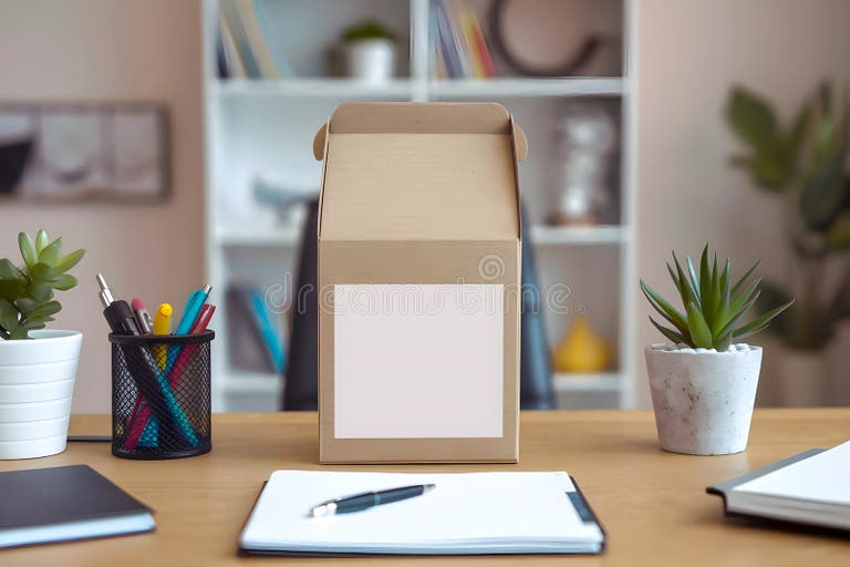 A Brown Color Packet Box with White Labelling Which is Representing a ...
