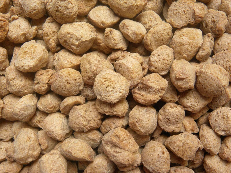 Soy chunks stock image. Image of group, closeup, heap - 184052665