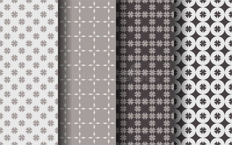 Brown Color Seamless Pattern. Luxury Concept Stock Vector ...