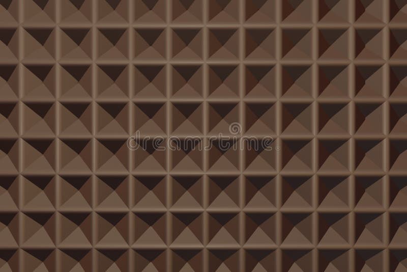 Seamless Abstract Brown Color Square Pattern Texture, Ornament ...