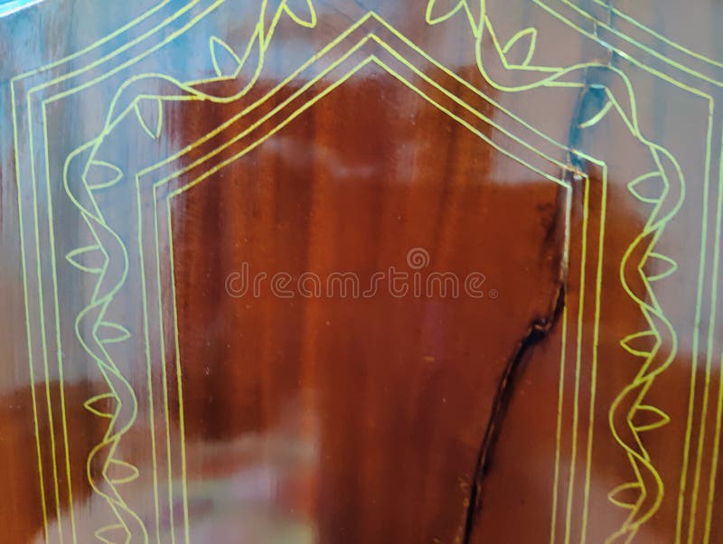 Brown Color Wood Furniture Boad Stock Photo - Image of light, circle ...