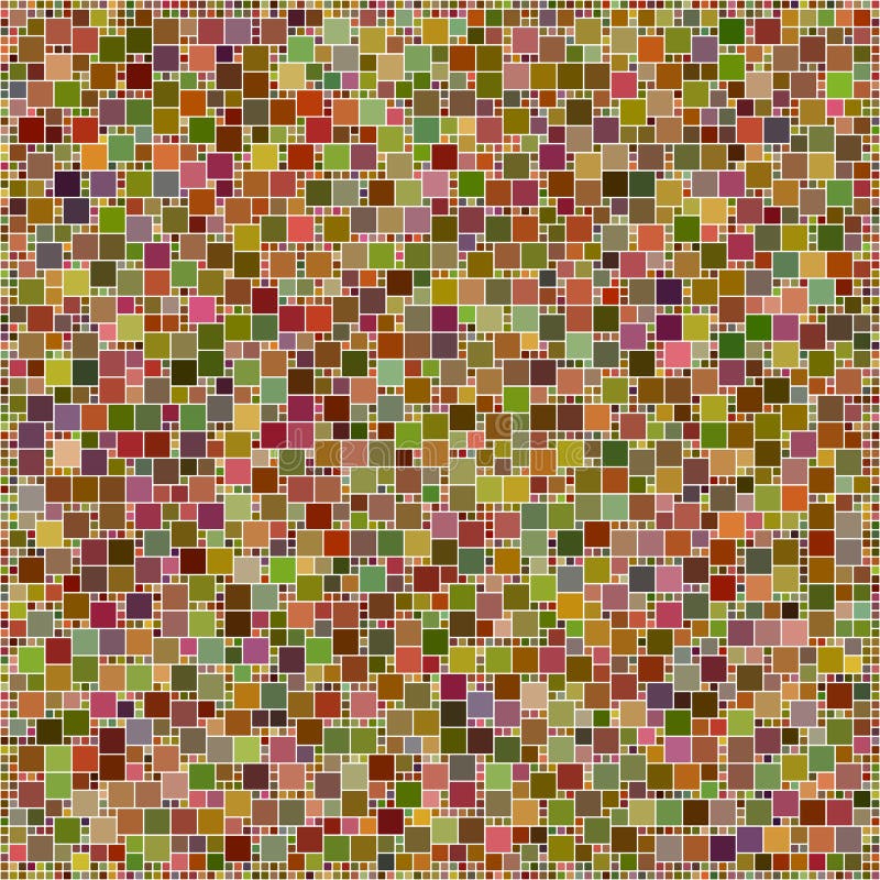 Colorful Square Pattern Background Design Stock Vector - Illustration ...