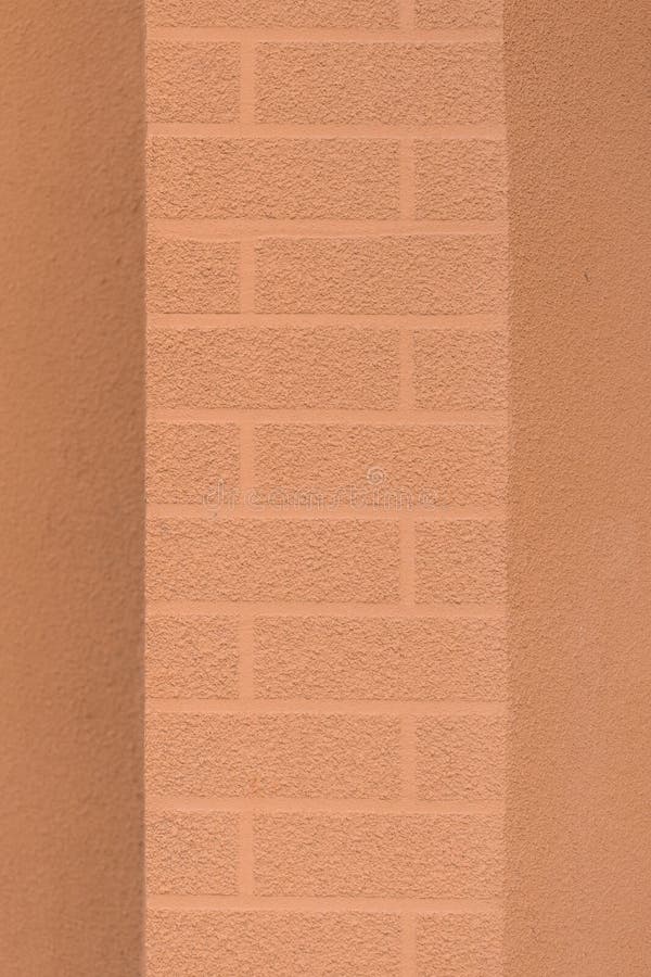 Brown Column Pillar Abstract Brick Pattern Element Detail Object ...