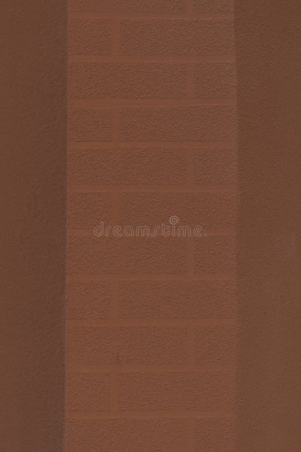 Brown Column Pillar Abstract Brick Pattern Element Detail Object ...