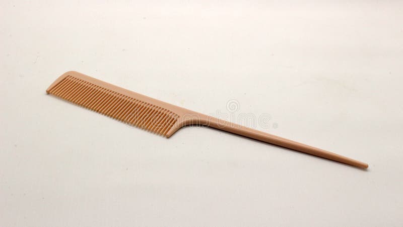 Brown comb isolated stock photo. Image of abstract, color - 353768286
