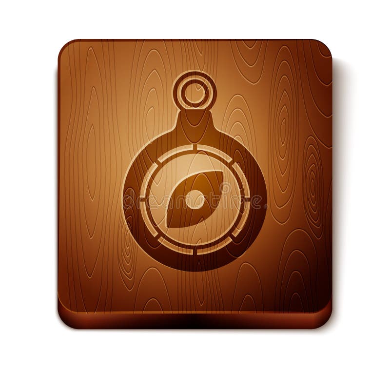 Brown compass rose stock vector. Illustration of east - 10842319